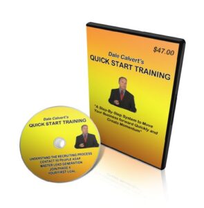 dale calvert quick start mlm network marketing double cd set