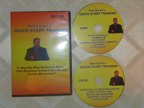 Dale Calvert Quick Start MLM Network Marketing Double Cd Set