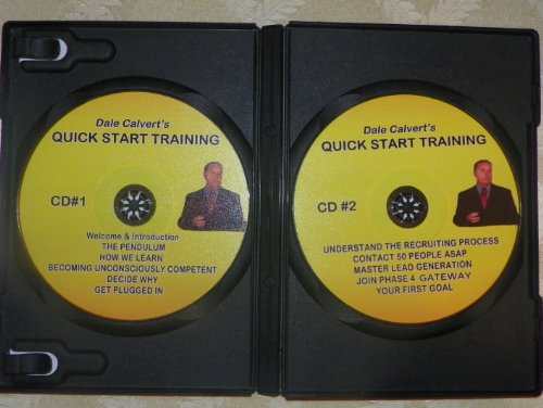 Dale Calvert Quick Start MLM Network Marketing Double Cd Set