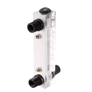 uxcell s14070200am8595 1/2" PT Thread 0.05-0.5GPM 0.2-2LMP Water Liquid Flow Meter Flowmeter