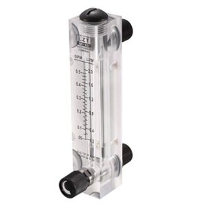 uxcell s14070200am8595 1/2" pt thread 0.05-0.5gpm 0.2-2lmp water liquid flow meter flowmeter