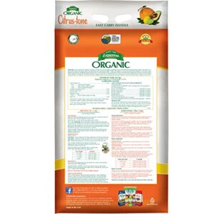 Espoma Organic Citrus-tone 5-2-6 Natural & Organic Fertilizer and Plant Food for all Citrus, Fruit, Nut & Avocado Trees; 18 lb. Bag. Promotes Vigorous Growth & Abundant Fruit