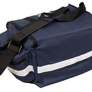 PrimaCare KB-RO74-B First Responder Bag for Trauma, 17" x 9" x 7", Blue