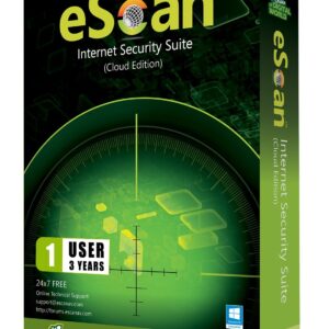 eScan Internet Security Suite with Cloud Security Total Antivirus software 2019 safe web browsing Proactive Protection Monitors Kids' online activity | 1 Device 3 Years | [PC/Laptops]