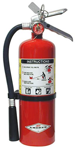 Amerex B500 ABC Dry Chemical Fire Extinguisher 2A-10 BC Rated, 5 lb.