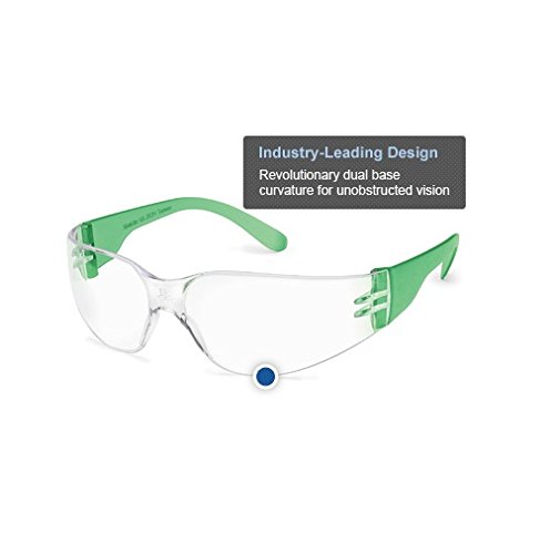 Gateway Safety 4699 StarLite Gumballs Safety Glasses, Clear Lens, 10 Colors Included (Pack of 10)