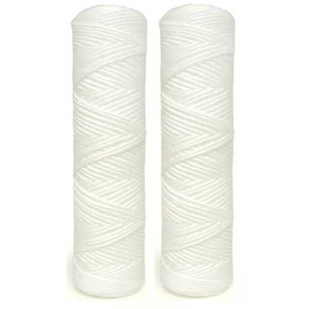 Hydronix Replacement for GE FXWSC String Wound Sediment Filter Cartridge (2-Pack)