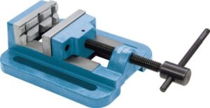 röhm 7201 bsh cast metal sturdy craftsman design drill-press vise, 100mm jaw width, 215mm length