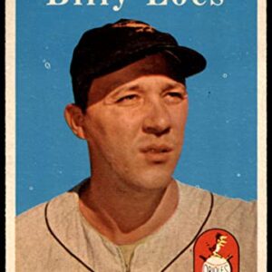 1958 Topps # 359 Billy Loes Baltimore Orioles (Baseball Card) EX Orioles