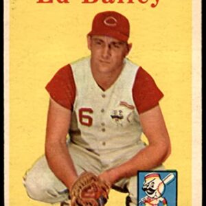 1958 Topps # 330 Ed Bailey Cincinnati Reds (Baseball Card) GOOD Reds