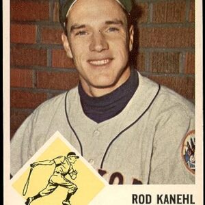 1963 Fleer # 49 Rod Kanehl New York Mets (Baseball Card) Dean's Cards 5 - EX Mets