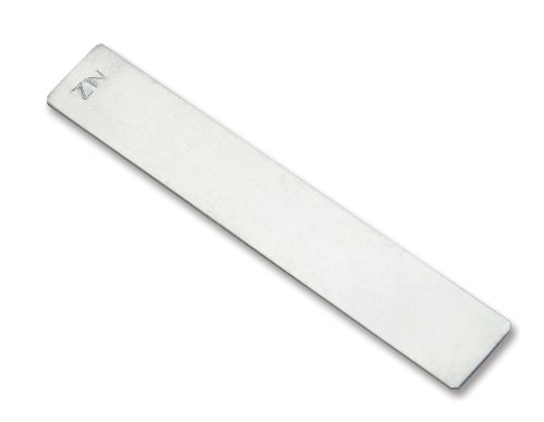 Frey Scientific-1296305 Zinc Electrode Strip, 5" Length x 3/4" Width x 3/64" Thick