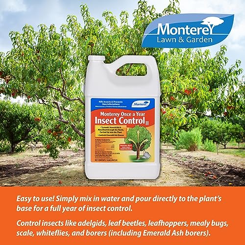 Monterey LG6350 Once A Year Concentrate Insect Control, 1 Gal, Clear