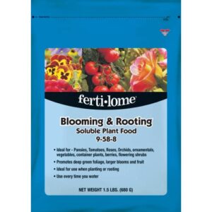 fertilome (11771) blooming & rooting soluble plant food 9-58-8 (1.5 lbs.)