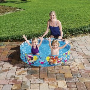 Bestway Fill-N-Fun Paddling Pool - 48 x 10 Inches, Blue, BW55028