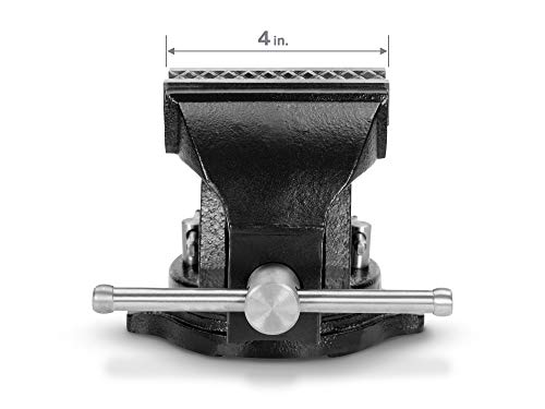 TEKTON 4 Inch Swivel Bench Vise | 54004