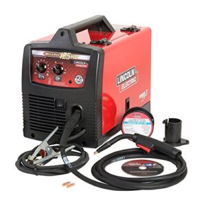 lincoln electric weld pak 125 hd wire-feed welder