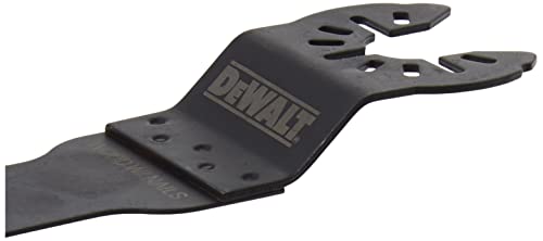 DEWALT Oscillating Tool Blade for Wood with Nails, Wide, Titanium Nitride Coated (DWA4204) , Black