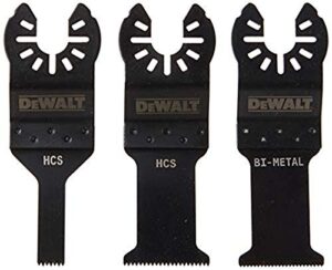 dewalt oscillating tool blades set, 3-piece (dwa4215)