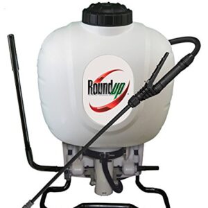 Roundup 190314 Backpack Sprayer for Fertilizers, Herbicides, Weed Killers & Insecticides, 4 Gallon , White