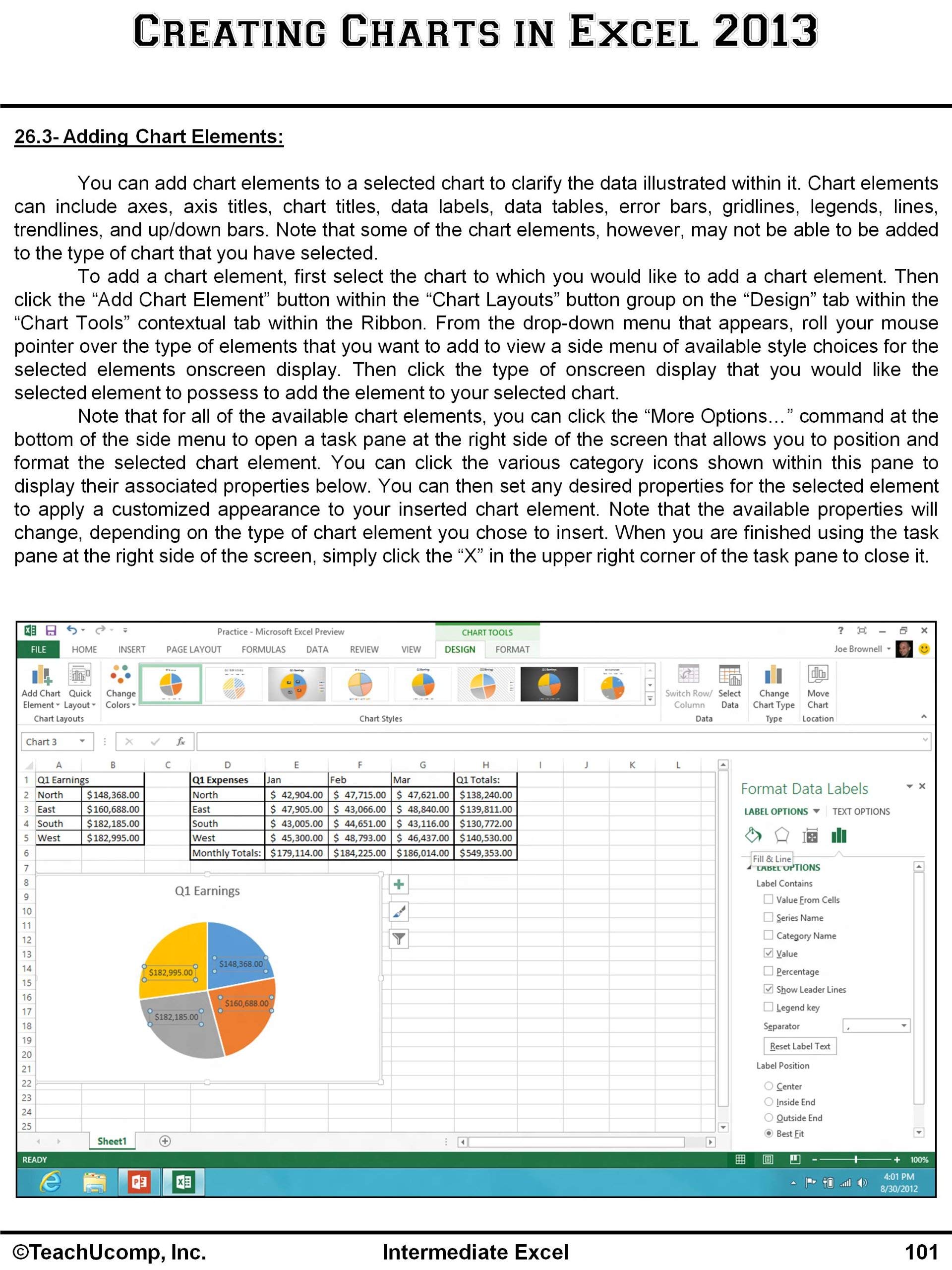 TEACHUCOMP Video Training Tutorial for Microsoft Excel 2013 Product Key Card (Download) Course and PDF Manual