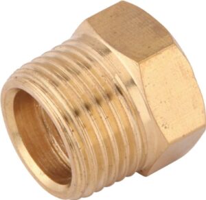 freeman b3814rp 3/8-inch by 1/4-inch reduce plug, brass