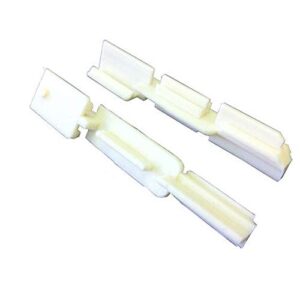 gordon glass® sliding shower door bottom sill guide - pack of 2