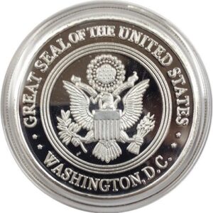 Spinettis United States Navy Military Challenge Coin Silver