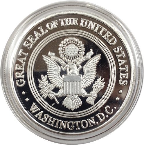 Spinettis United States Navy Military Challenge Coin Silver