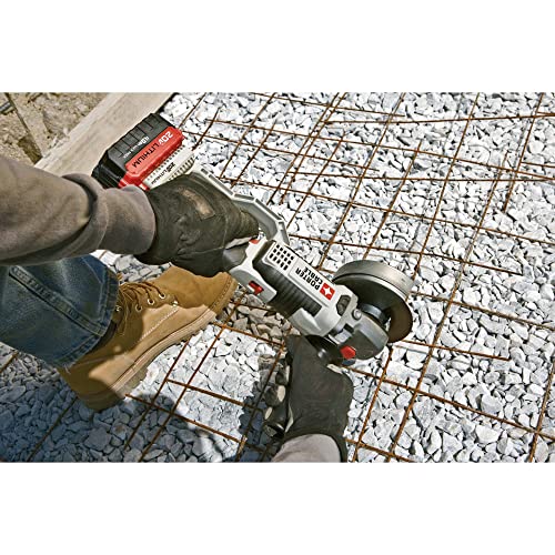 PORTER-CABLE 20V MAX* Angle Grinder Tool, 4-1/2-Inch, Tool Only (PCC761B)