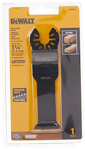 DEWALT Dwa4205 Oscillating Hardwood Blade,Black