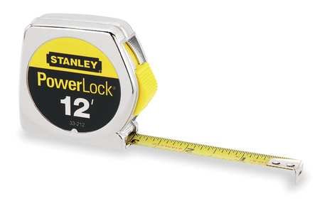 12 ft Tape Measure, 3/4 in Blade