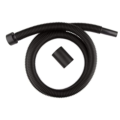 WORKSHOP Wet/Dry Vacs Vacuum Accessories WS12520A Wet/Dry Vacuum Hose, 1-1/4-Inch x 6-Feet Wet/Dry Vac Hose, Friction Fit Hose for Wet/Dry Shop Vacuum