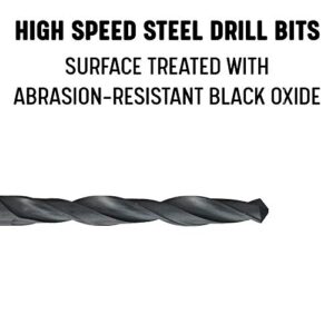 Drill America - DWDN33/64 33/64" High Speed Steel Black Oxide Drill Bit, DWDN Series