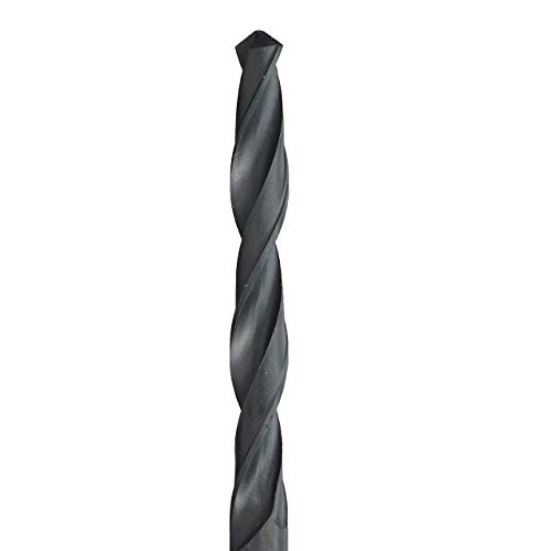 Drill America #43 High Speed Steel Black Oxide Drill Bit (Pack of 12), DWDN Series