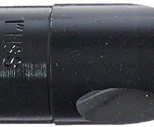 Drill America DWDRSD Series Qualtech High-Speed Steel Economy Reduced-Shank Drill Bit, Black Oxide Finish, 1/2" Round Shank, Spiral Flute, 118 Degrees Conventional Point, 3/4" Size, Pack of 1, 3-Flat