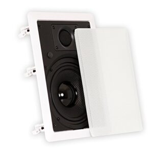 Theater Solutions TS65W in Wall 6.5" Speakers Surround Sound Home Theater 5 Speaker Set