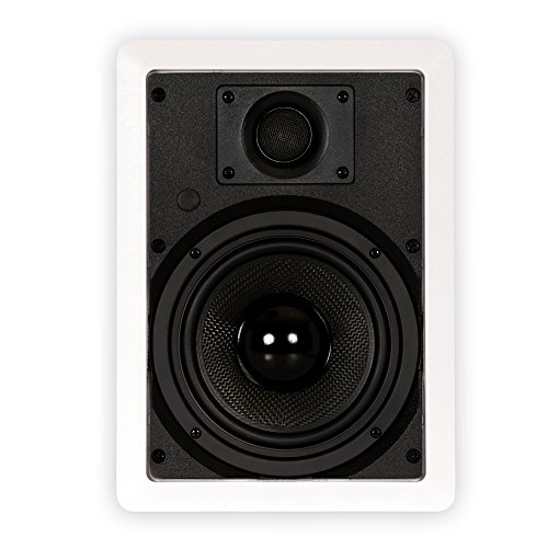 Theater Solutions TS65W in Wall 6.5" Speakers Surround Sound Home Theater 5 Speaker Set