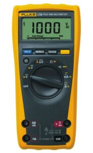 digital multimeter, 50 mohms, 1000v, 10a