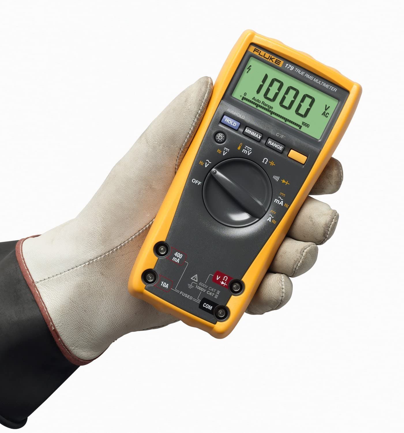 Digital Multimeter, 50 MOhms, 1000V, 10A