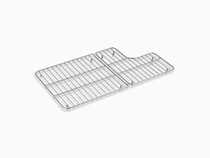 kohler 6449-st sink racks for whitehaven k-5826 and k-5827 sinks, stainless steel 1.00 x 14.68 x 14.54 inches