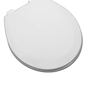 ProFlo PFTSWEC1000WH PFTSWEC1000 Round Closed-Front Toilet Seat with Quick Release and Lid