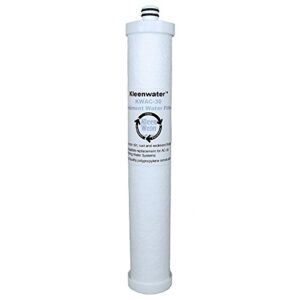 KleenWater Brand Reverse Osmosis Drinking Water System Replacement, Culligan AC-30 Compatible Filters, Cartridges, 3 Filter Set