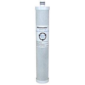 KleenWater Brand Reverse Osmosis Drinking Water System Replacement, Culligan AC-30 Compatible Filters, Cartridges, 3 Filter Set