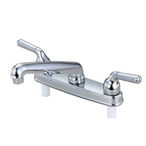 two-handle kitchen faucet