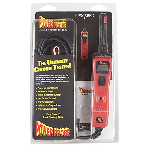 Power Probe III Circuit Tester - PP3CS in Red - Voltmeter