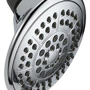 Delta Faucet 5-Spray Touch-Clean Shower Head, Chrome 75554