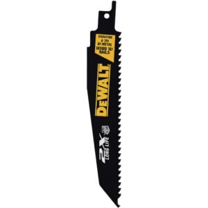 DEWALT - DWA4101 Reciprocating Saw Blade Set, Wood/Metal Cutting, 8-Pack (DWAR8SETCS)