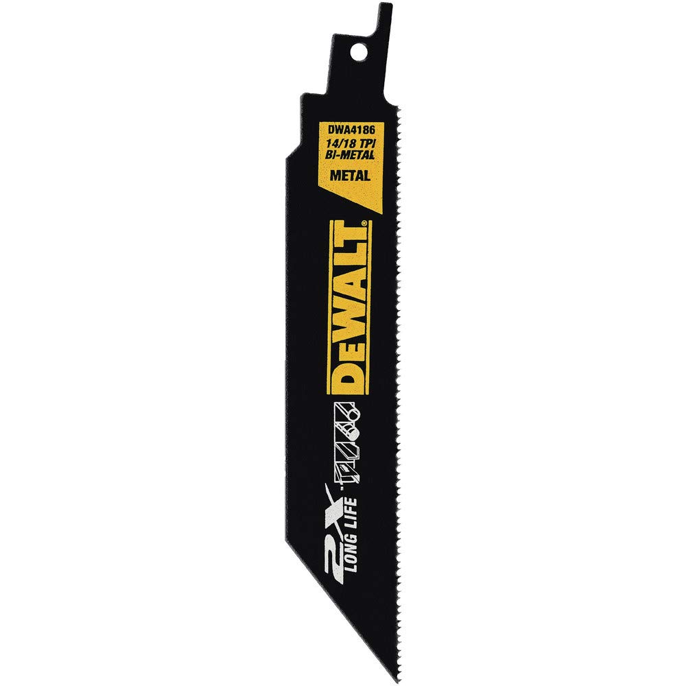 DEWALT - DWA4101 Reciprocating Saw Blade Set, Wood/Metal Cutting, 8-Pack (DWAR8SETCS)