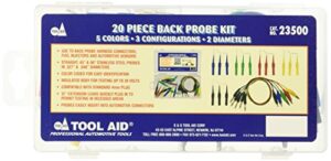 tool aid - 20 piece back probe kit (23500) , blue